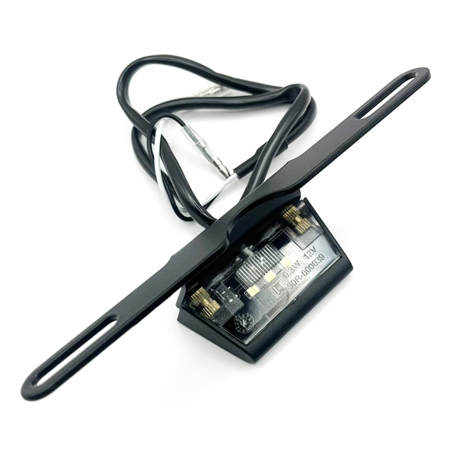 【新着商品】大型 中型 小型 ランプ ライセンス ナンバー ライセンスランプ (1個) 汎用 灯火 ナンバーステー LED ナンバー灯 バイク ...