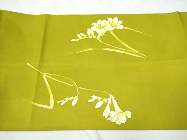 平和屋着物○塩瀬 九寸名古屋帯 枝花文 正絹 逸品 CAAX1590hy - メルカリ