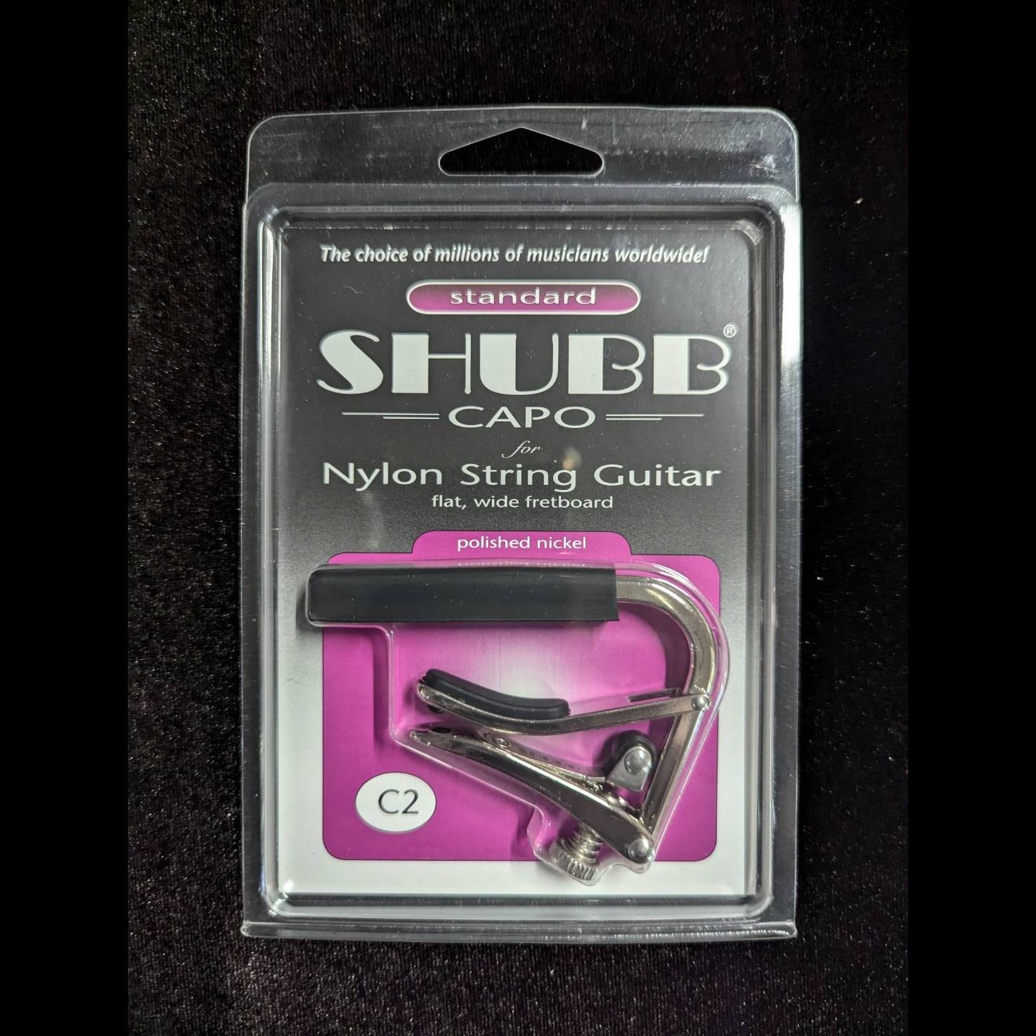 【C2】SHUBB カポ クラシックギターカポ【新品】 - メルカリ