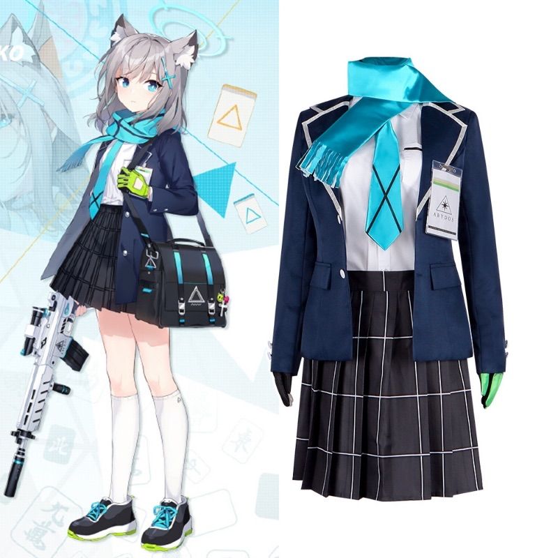 ブルーアーカイブ Blue Archive 砂狼シロコ Sunaōkami Shiroko cosplay 誕生日 プレゼント コスチューム ...