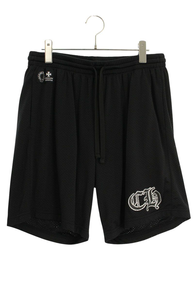 クロムハーツ サイズ:S  MESH VARSITY SHORTS CHプリントメッシュハーフパンツ 中古 SS13 クロムハーツ MESH VARSITY SHORTS CHプリントメッシュハーフパンツ