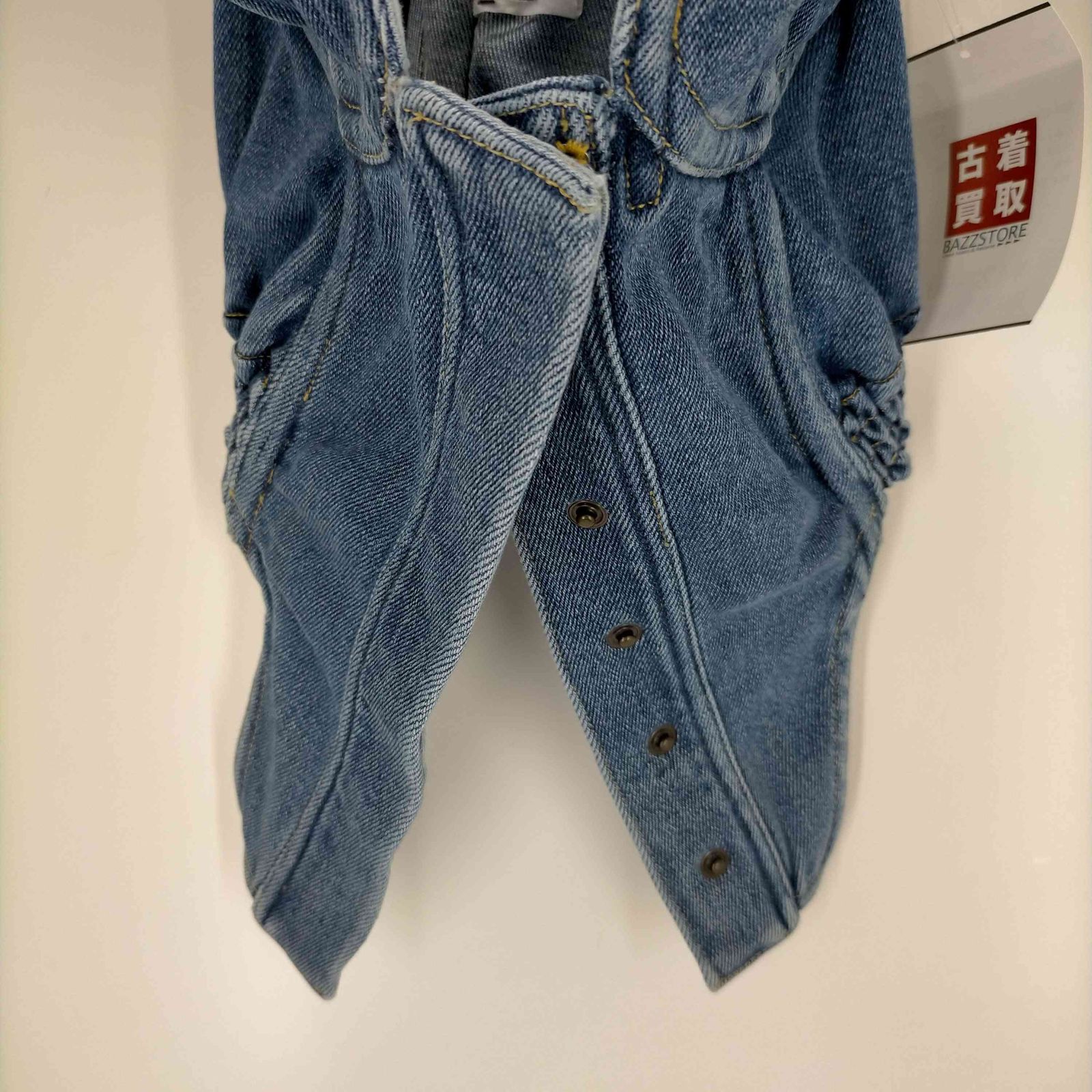 フミカウチダ FUMIKA UCHIDA 23SS STRETCH DENIM BUSTIER(INDIGO フミカウチダ FUMIKA UCHIDA 23SS STRETCH DENIM BUSTIER(INDIGO