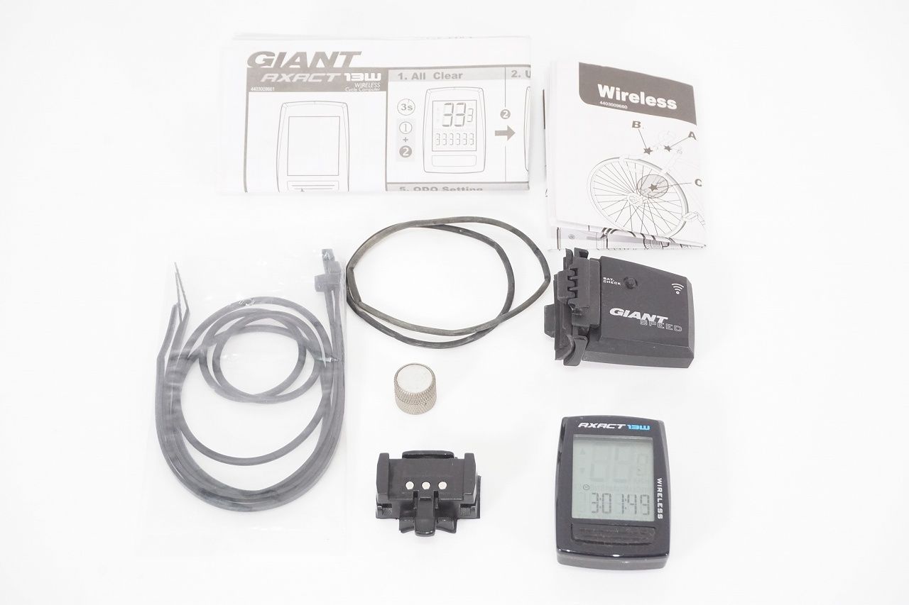 GIANT 「ジャイアント」」 AXACT 13W WIRELESS サイクルコンピューター / バイチャリAKIBA店 - メルカリ