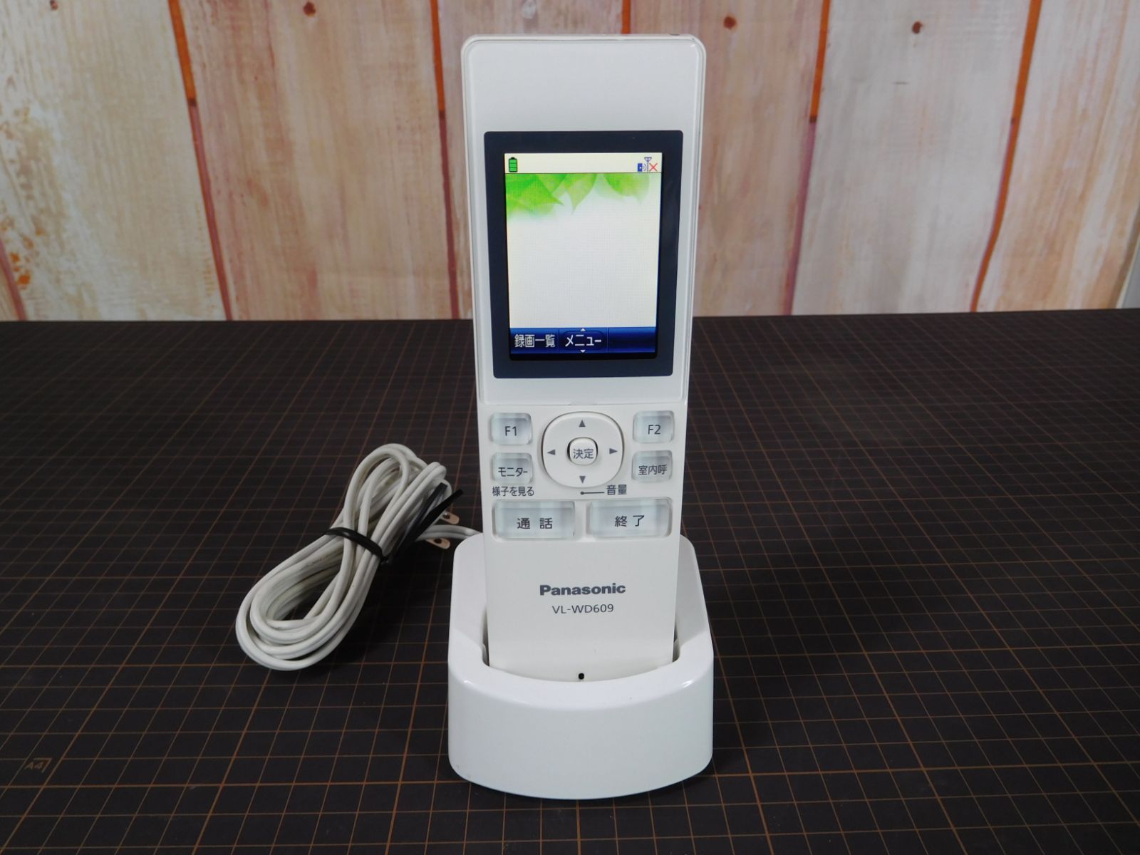 Panasonic/パナソニック VL-WD609 ワイヤレスモニター子機・充電台セット 【M0313】 - メルカリ