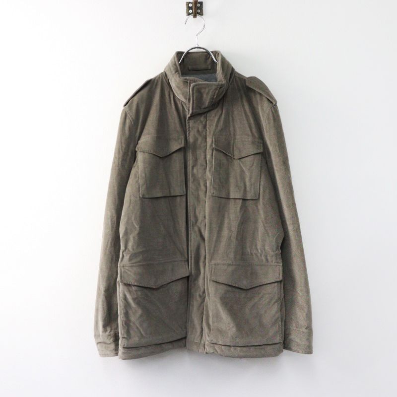 良品 イタリア製 JPタグ ヘルノ HERNO リゾートライン コーデュロイ M65 フィールドジャケット 48 モカグレー/ミリタリー【2400014415346】 - メルカリ