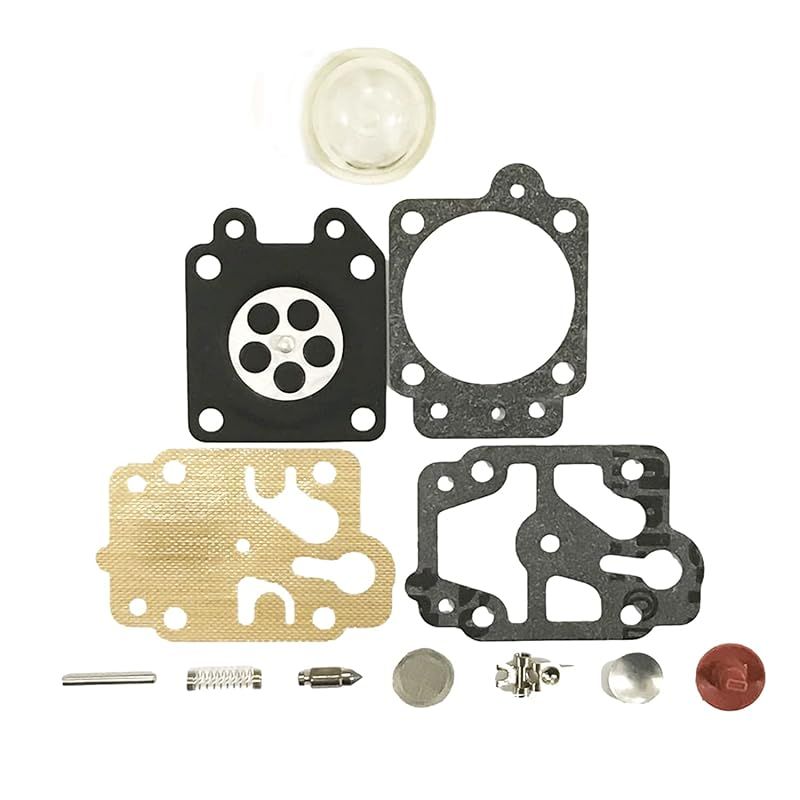 Doyeemei ウォルボロWYJ・WYLシリーズキャブレター修理用 刈り払い機 パーツ (1セット) 草刈り機キャブレター部品 ダイヤフラムセット芝刈り機チェーンソーキャブレター交換部品修理 ...