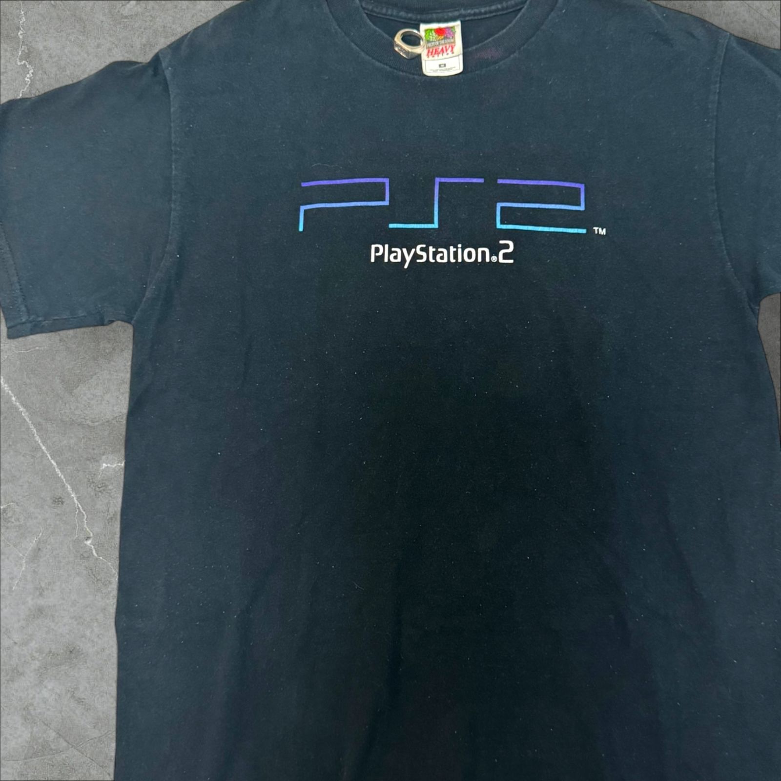 00's Y2K Game Logo T-Shirt PlayStation2 PS2 Tシャツ プレイステーション2 ゲーム 企業Tシャツ ...