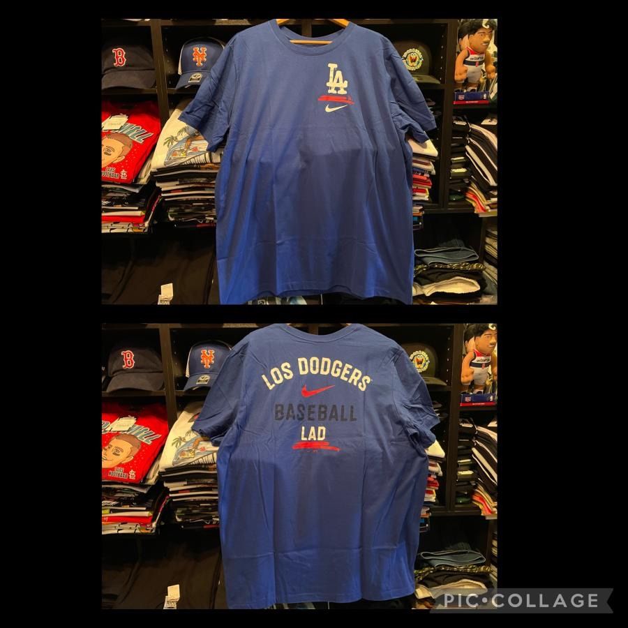 NIKE / ナイキ MLB DODGERS ロサンゼルス・ドジャーズ 半袖Tシャツ メンズ シティ コネクト2 N199-4EW-LD ...