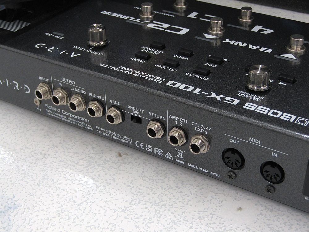 BOSS ボス マルチエフェクター GX-100 機能拡張Bluetooth BOSS ボス マルチエフェクター GX-100 機能拡張Bluetooth