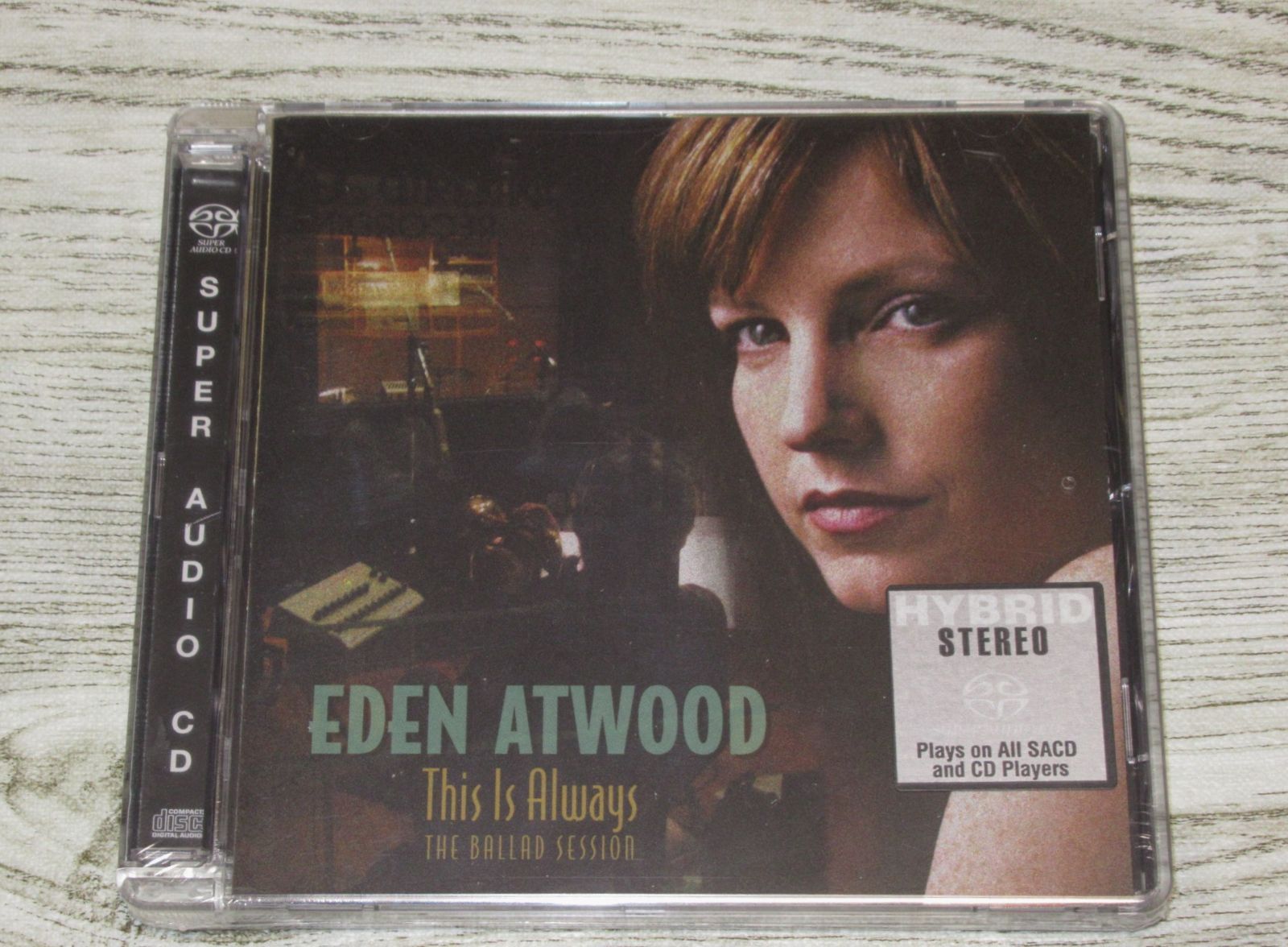 CD EDEN ATWOOD THIS IS ALWAYS THE BALLAD SESSION 未開封 HYBRID SACD ...