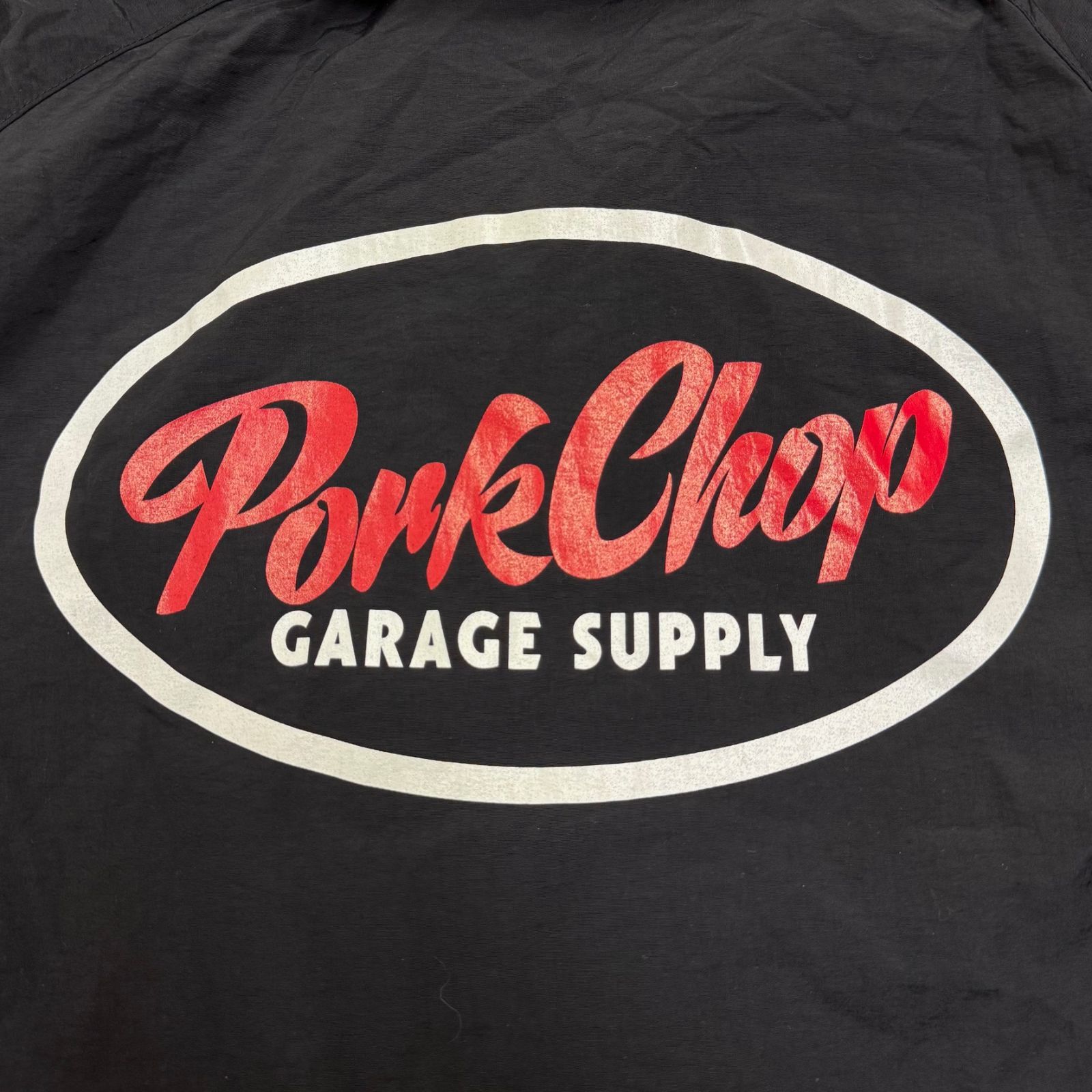 PORKCHOP GARAGE SUPPLY 25SS OVAL LOGO NYLON JACKET オーバル PORKCHOP GARAGE SUPPLY 25SS OVAL LOGO NYLON JACKET オーバル
