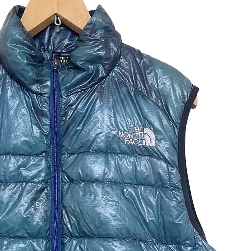 ザノースフェイス サミットシリーズ ライトヒート ダウンベスト 【L】 ブルー 軽量 コンパクト WT10 - メルカリ