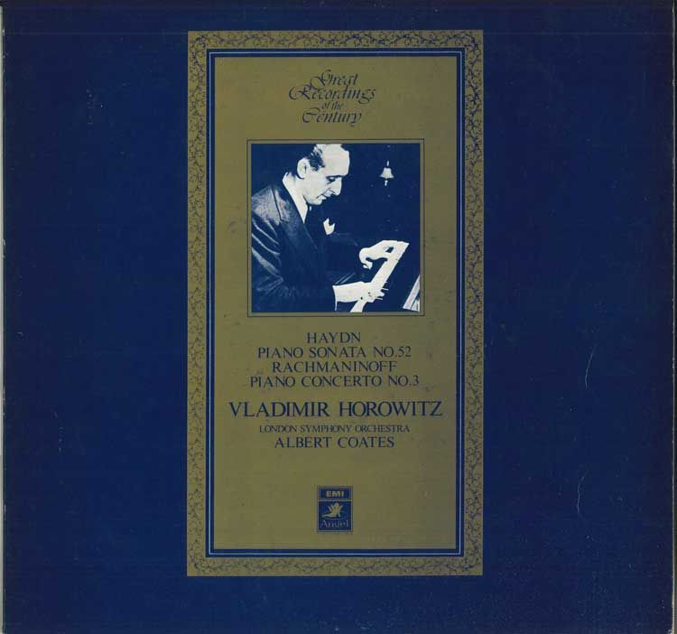 LP Horowitz, London Symphony Orchestra, Albert Coates Haydn Piano ...