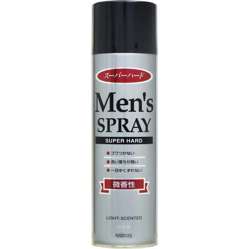 送料無料 【新品 未使用 未開梱】 マンダム mandom(マンダム) メンズヘアスプレー スーパーハード微香性(275g) 〔スタイリング剤〕 - メルカリ