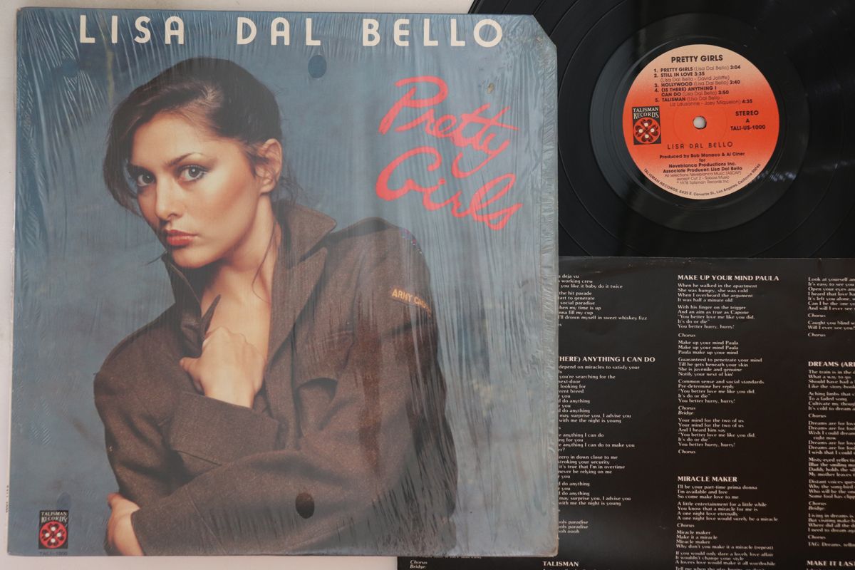 米LP Lisa Dal Bello Pretty Girls TALIUS1000 TALISMAN /00260 - メルカリ