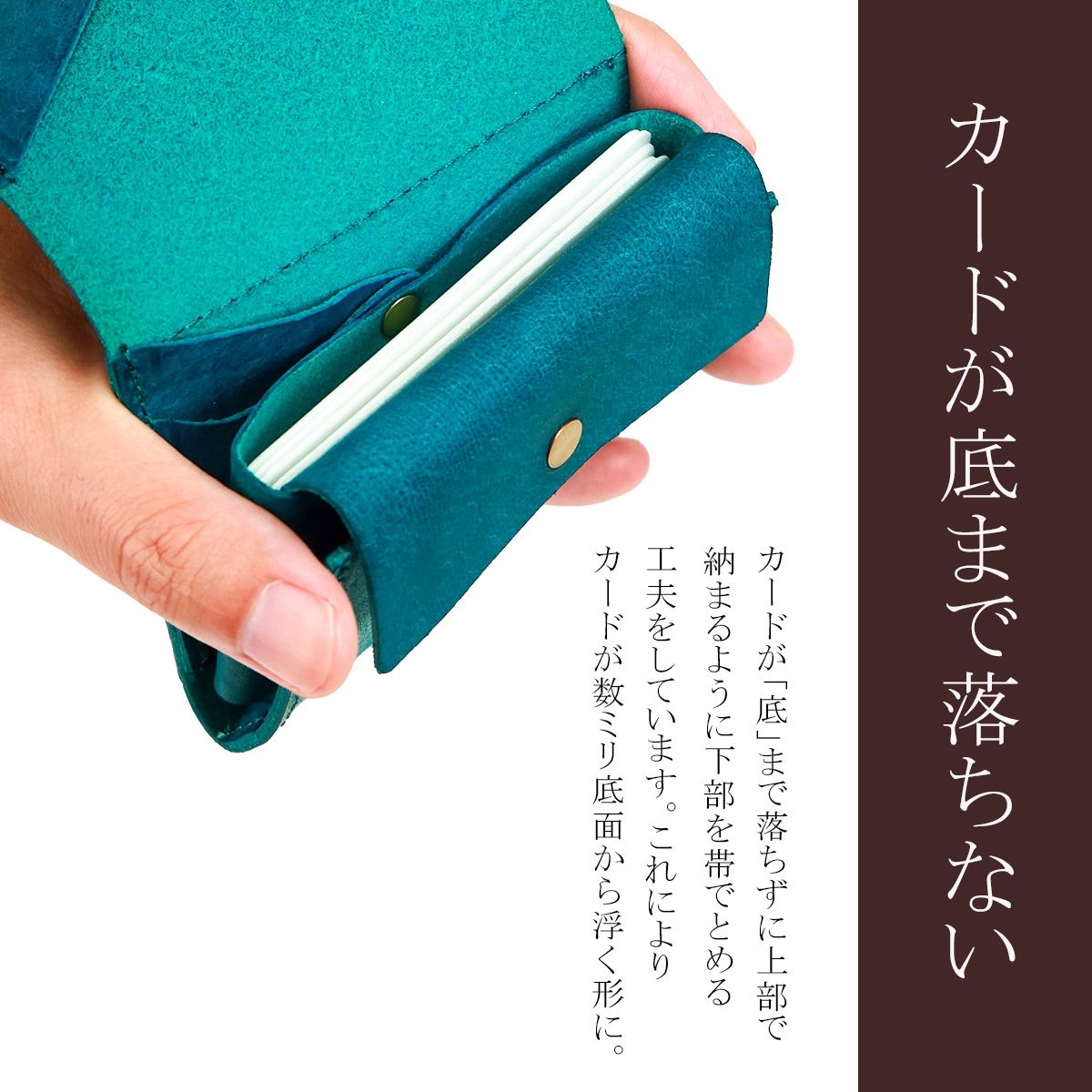 アジリティ アッファ カードル 財布 二つ折り財布 ミニ財布 本革 日本