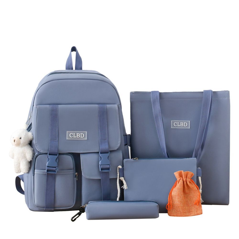 ☆ ライトブルー ☆ リュック 通学 大容量 pmycl9606 リュック 大容量 通学 リュックサック バックパック デイパック 通学用 A4 通勤 女子 男子 中学生 高校生 軽量 軽い ...