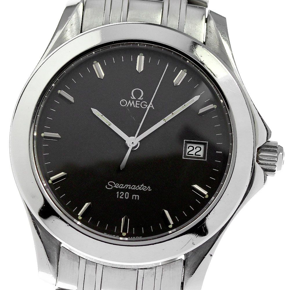 オメガ OMEGA 2511.41 シーマスター120m デイト クォーツ メンズ_800638 - メルカリ