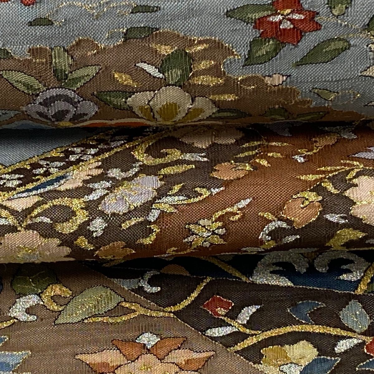 袋帯 新品仕立済 西陣 大光謹製 宝相華文様 袋帯 新品 仕立て上がり