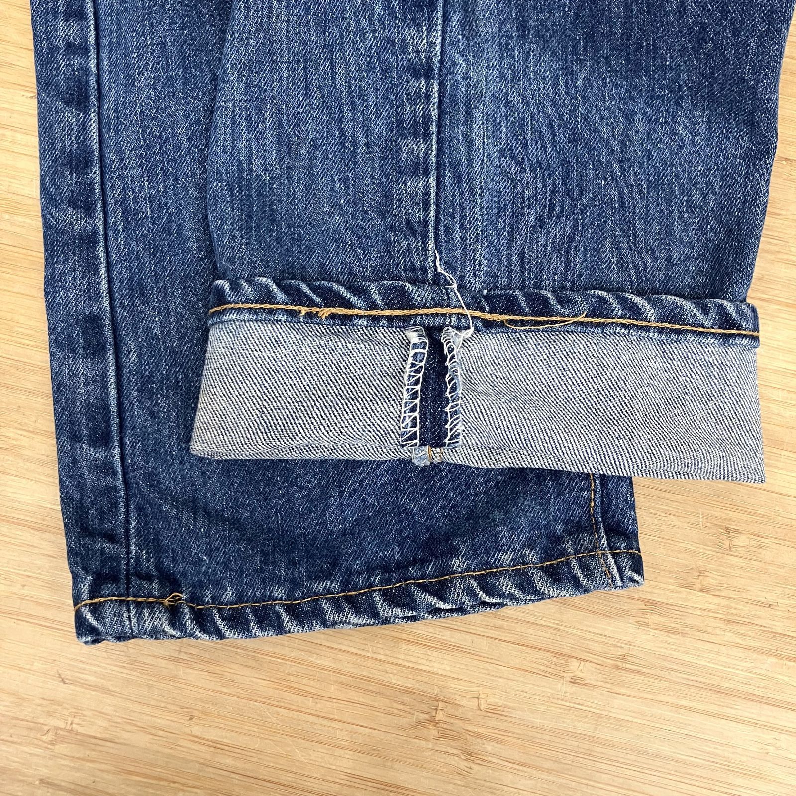 70s Levi's リーバイス 505 レッドタブ W38 L32 USA製 デニムパンツ 黒カン 42TALON - メルカリ