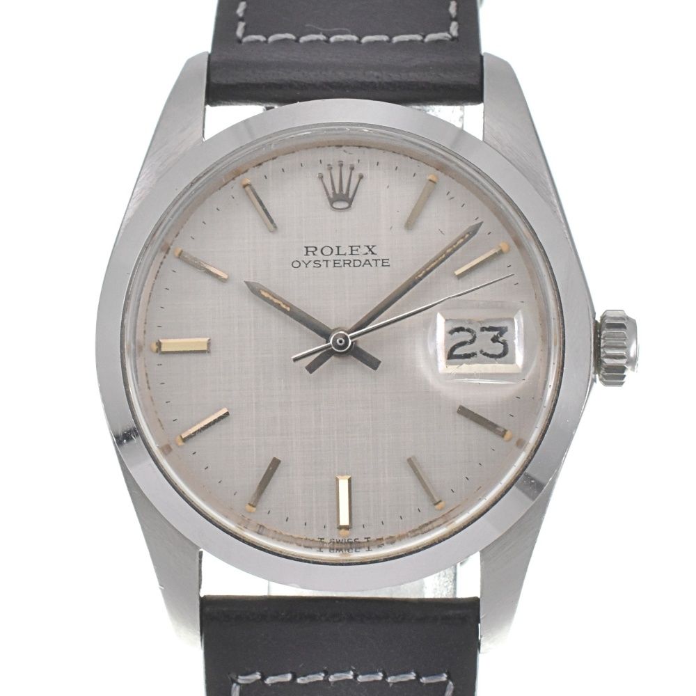 ロレックス ROLEX 6694 ヴィンテージ オイスター デイト モザイク ダイヤル Cal.1225 手巻き メンズ 良品 J#142394 - メルカリ