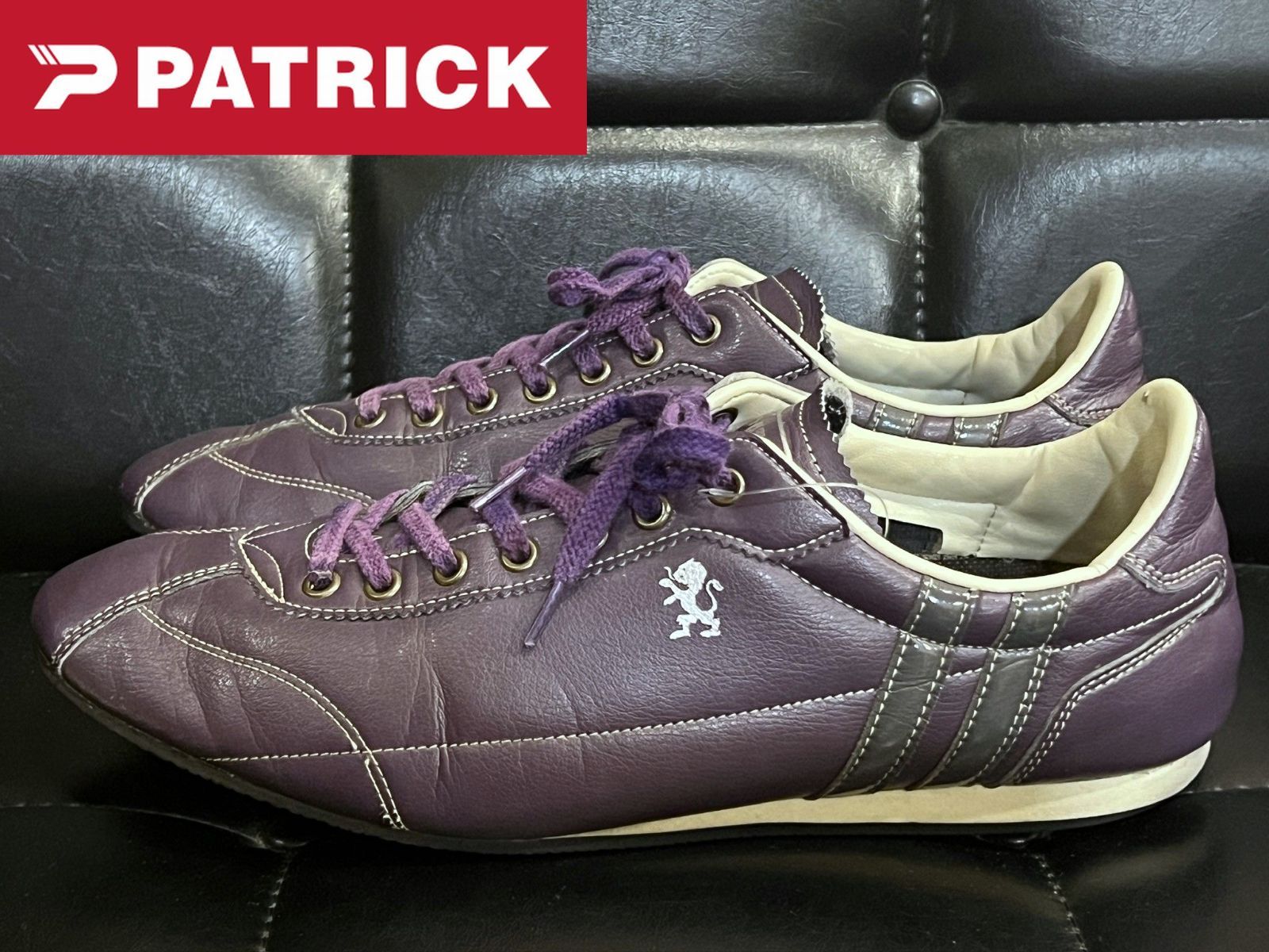 パトリック ダチア 42 パープル 26.5cm 29679 PATRICK DATIA 日本製 - メルカリ