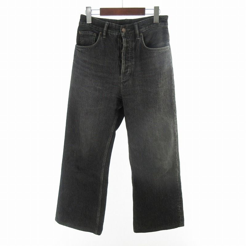 アクネ ストゥディオズ Acne Studios ルーズブーツカットジーンズ デニムパンツ 2021F A00292 黒 ヴィンテージブラック 26/30 ボトムス - メルカリ