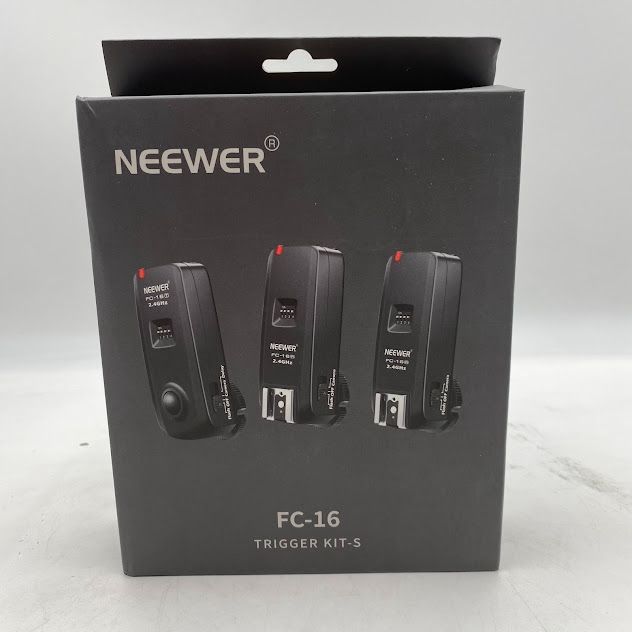 【新品・未開封品】Neewer FC-16 3-in-1 2.4G 16チャネルワイヤレスリモートフラッシュトリガー Sony A9II A0917 1017ML013 ...