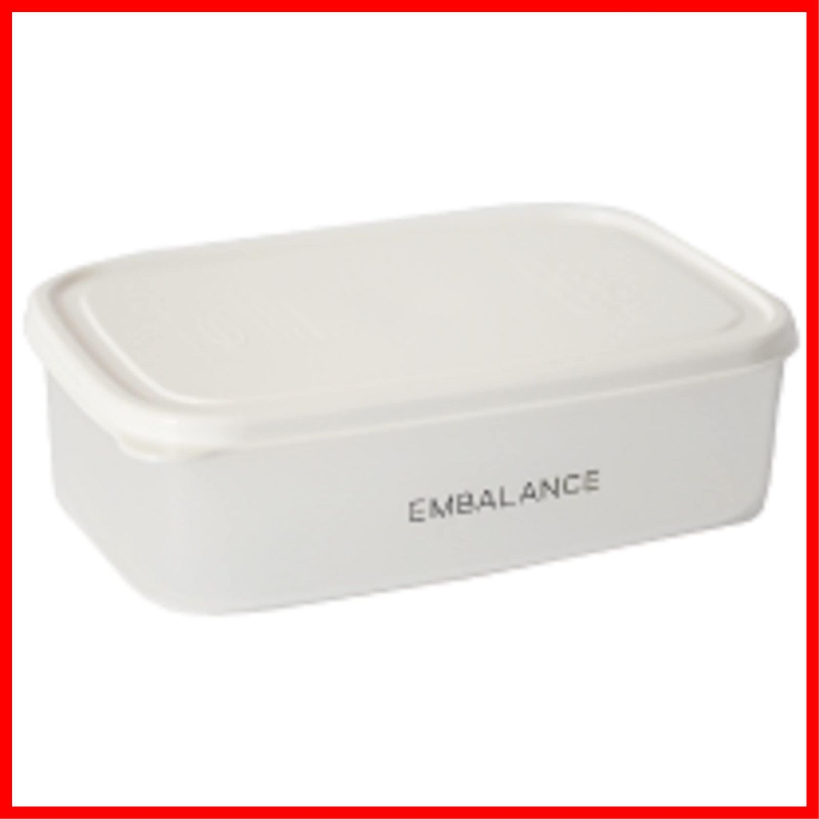 【数量限定】ホワイトT12216 レクタングルコンテナ(角型)S(590ml) EMBALANCE(エンバランス)保存容器 ウィルマックス - メルカリ