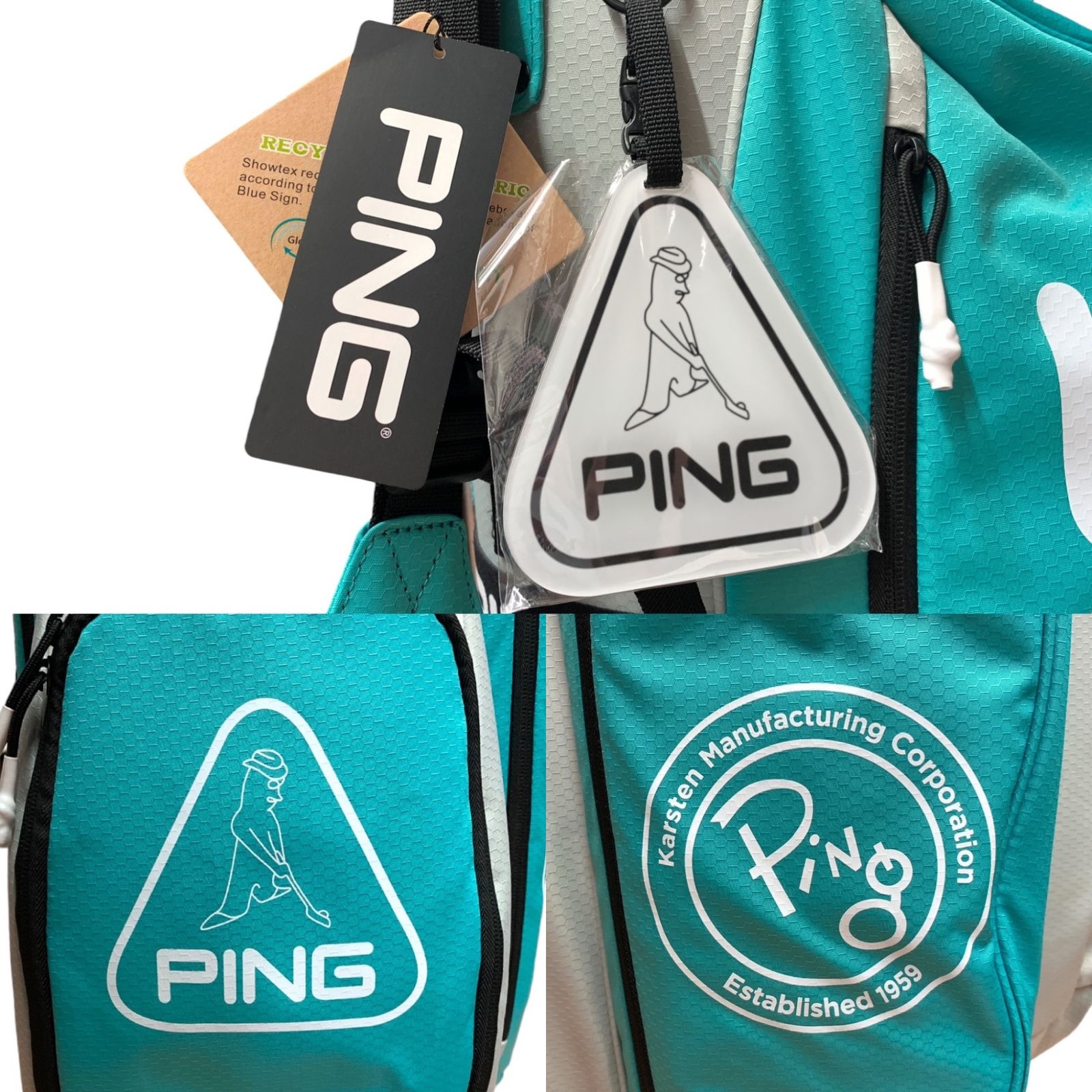 PING (ピン) ゴルフバック キャディーバッグ CB-P225 PING (ピン) ゴルフバック キャディーバッグ CB-P225
