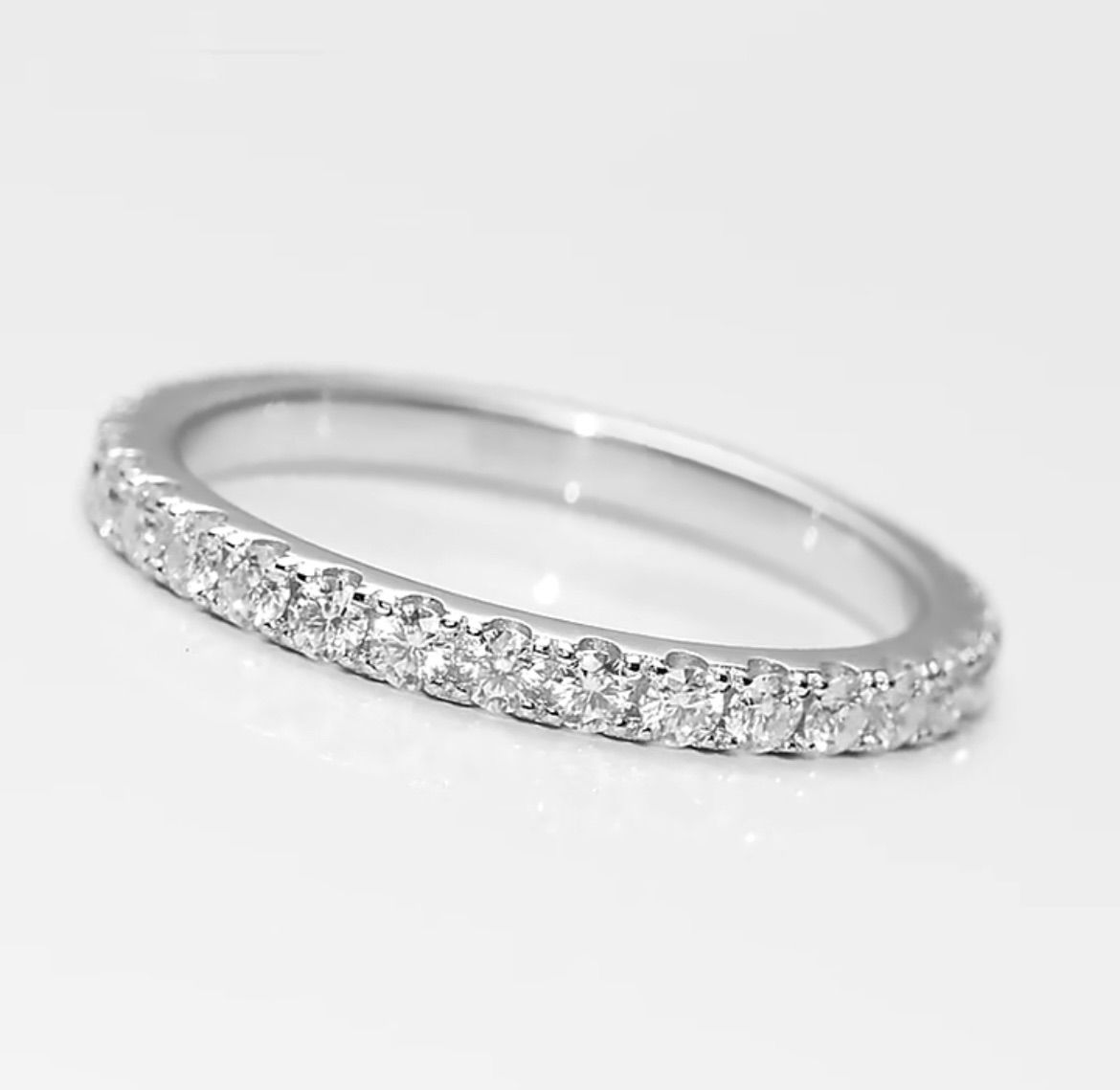 数量限定 期間限定 価格 2mm フルエタ モアサナイト オーダージュエリー エタニティ リング 指輪 モアッサナイト ダイヤモンド SONAダイヤ キュービックジルコニア 結婚指輪 婚約指輪 ...