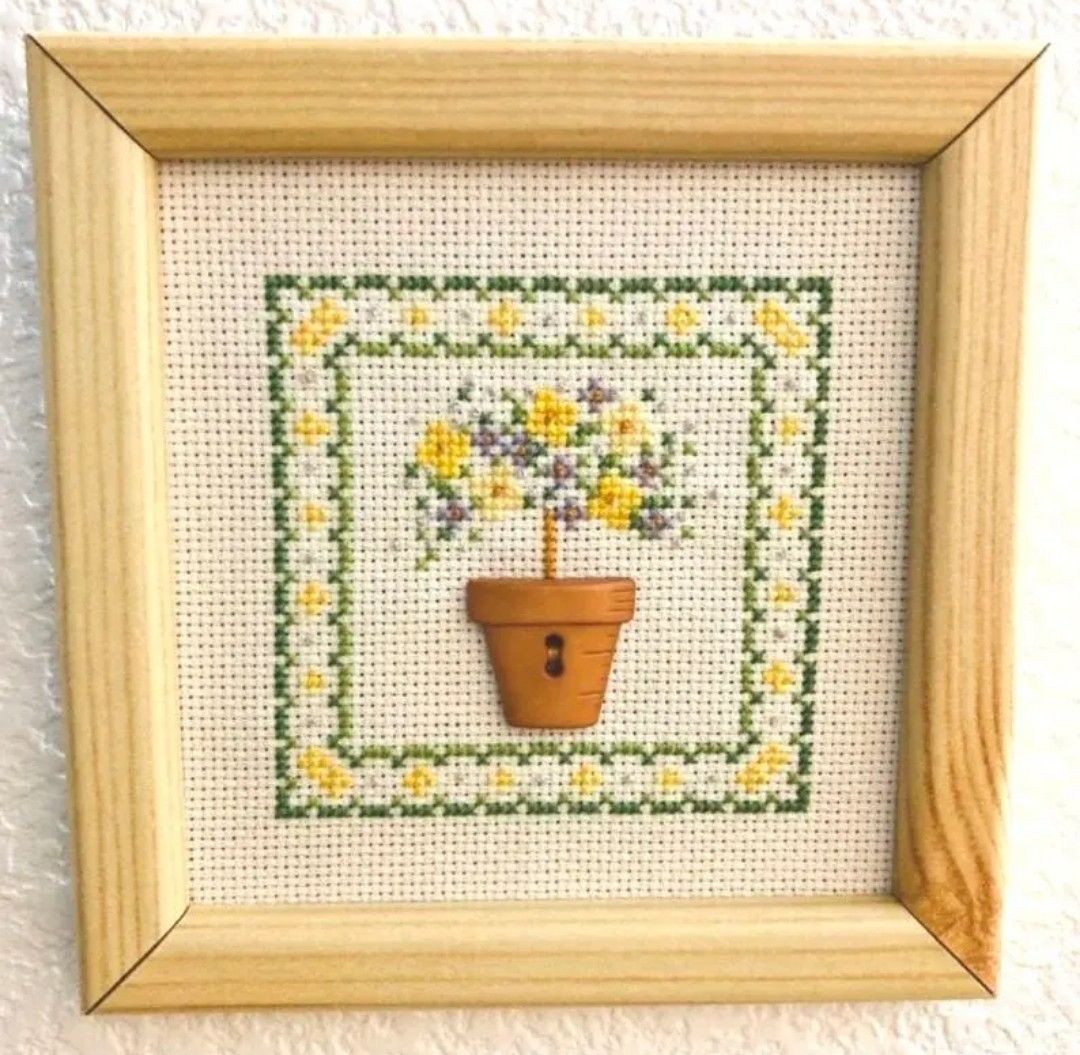 クロスステッチ 完成品 - MEma HANDMADE - メルカリ