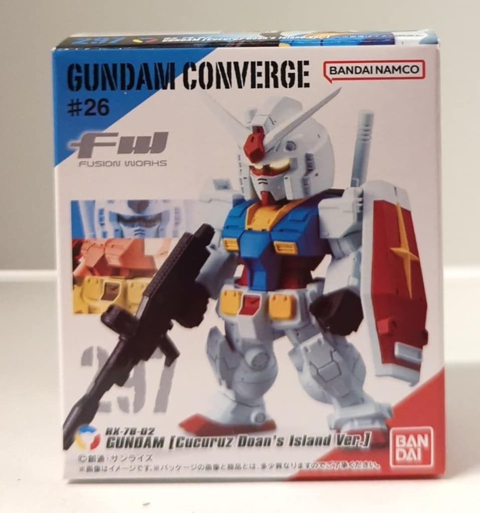 バンダイ FW GUNDAM CONVERGE #26 26 ガンダム(ククルス・ドアンの島版) 297 - メルカリ