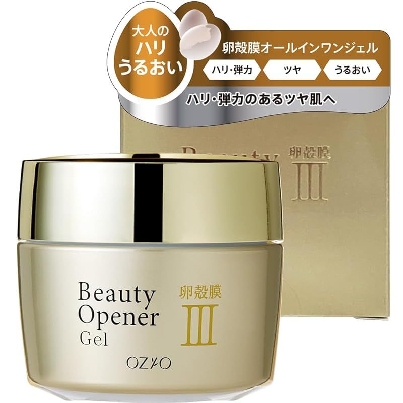 オージオ (ozio) ビューティーオープナージェル 50g ビューティーオープナー オールインワンジェル 卵殻膜 ハリ - メルカリ