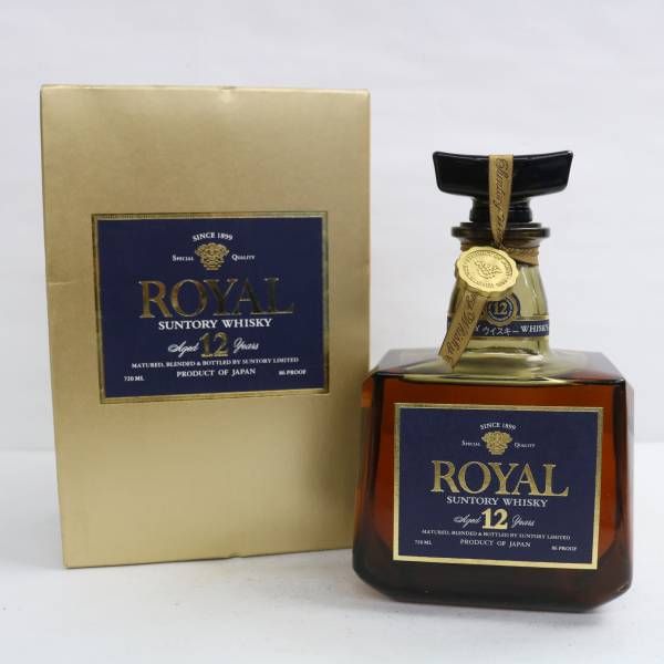 SUNTORY（サントリー）ローヤル プレミアム 12年 ブルーラベル 43％ 720ml S24F060010 - メルカリ