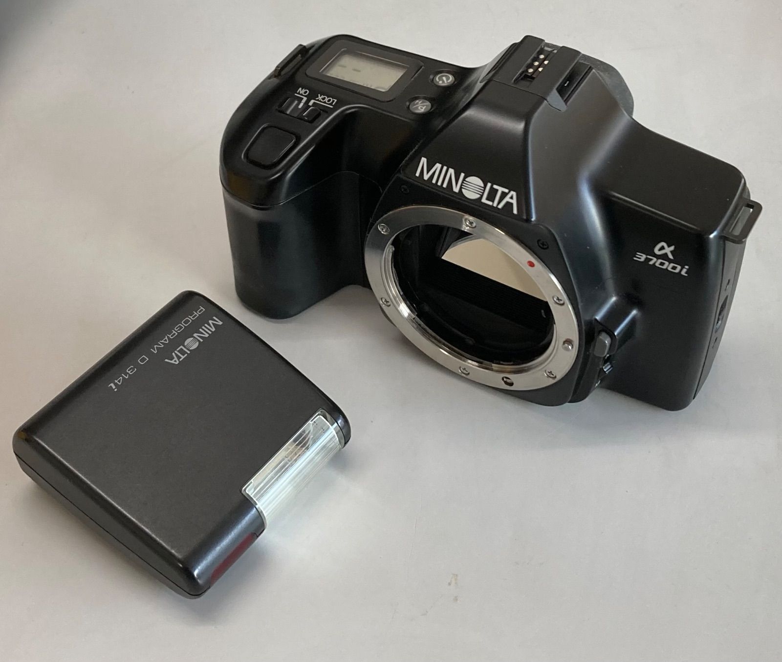 【動作OK】ミノルタ MINOLTA α-3700i & 専用フラッシュ PROGRAM D 314i - メルカリ