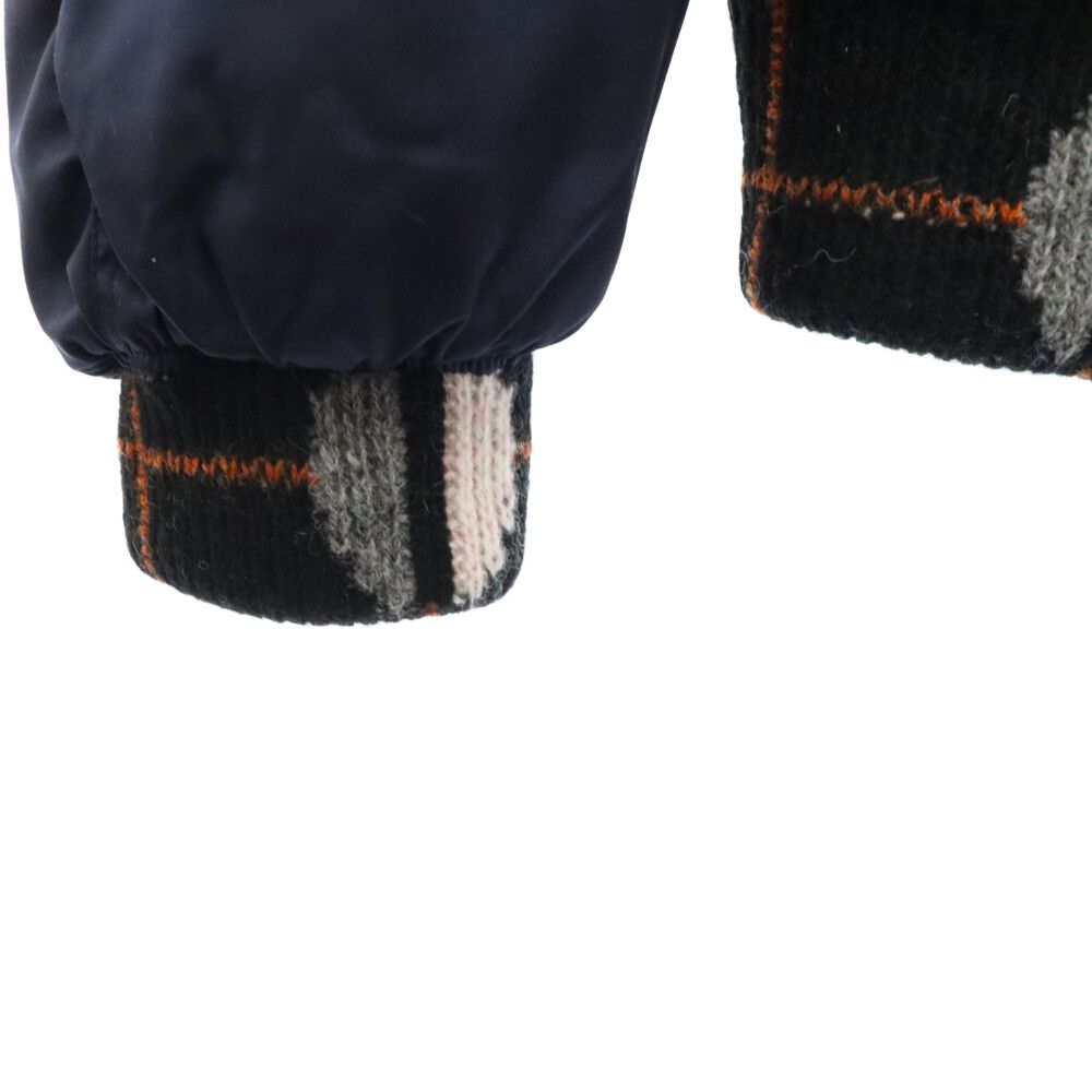 PRADA (プラダ) 21AW RE-NYLON リナイロン ニット切り替え PRADA (プラダ) 21AW RE-NYLON リナイロン ニット切り替え