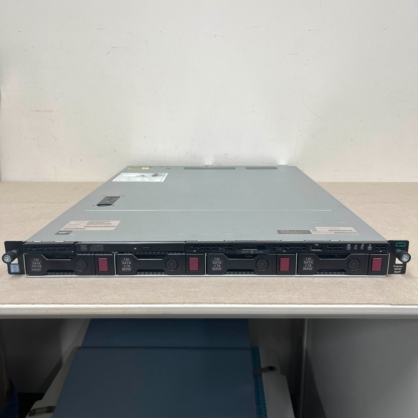 HPE ProLiant DL160 Gen9 3.5inch CPU:Xeon E5-2603 v3×2/Mem:32GB/SATA SSD ...