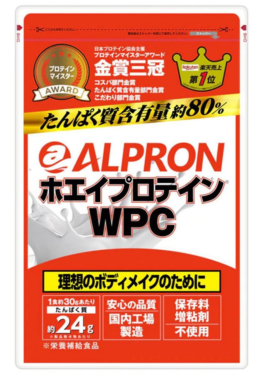 人気商品ALPRON アルプロン ホエイプロテイン 3kg チョコチップミルクココア風味 プロテイン WPC ダイエット 溶けやすい コスパ 大容量 たんぱく質 マルチビタミン 粉 国内製造 ...