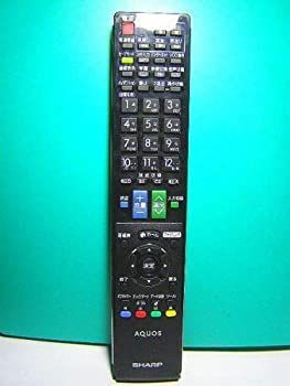 シャープ テレビリモコン GA912WJSA 蓋無(中古品) 中古】シャープ テレビリモコン GA912WJSA 蓋無 SHARP - シャープ