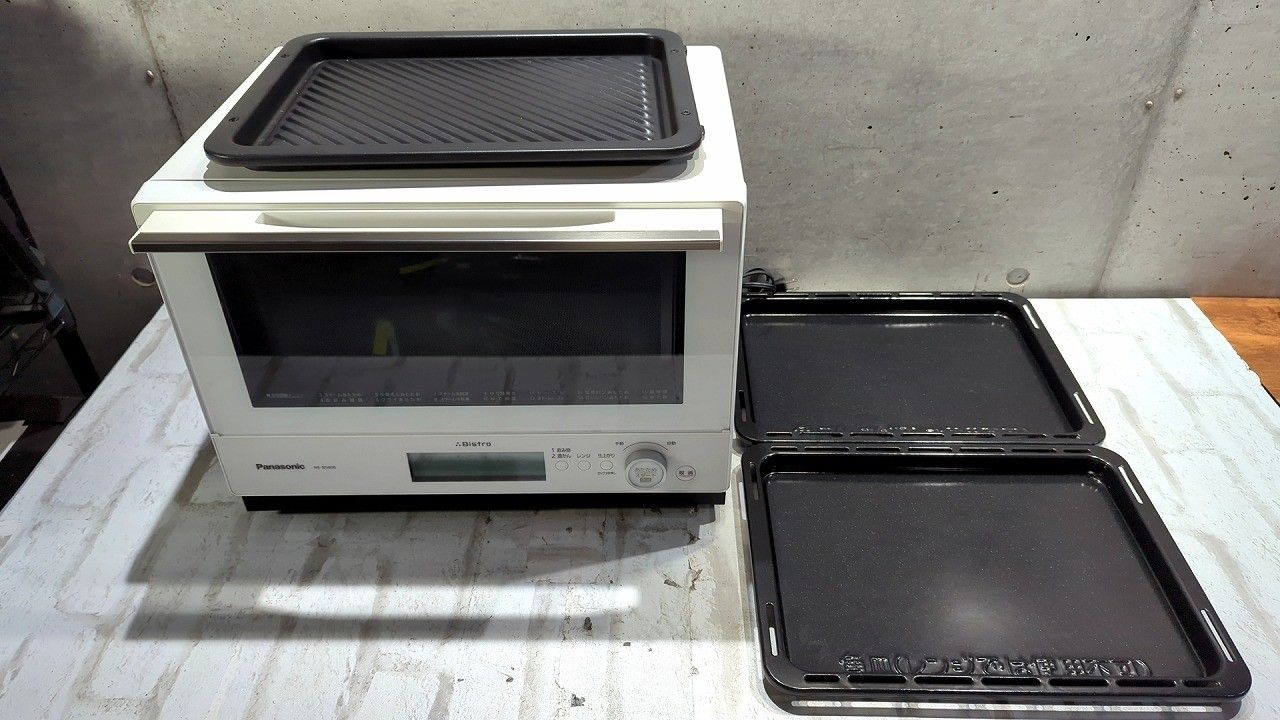 ★状態良好美品★ Panasonic パナソニック オーブンレンジ スチーム ビストロ 30L 2段 NE-BS808-W ホワイト ☆★ - メルカリ