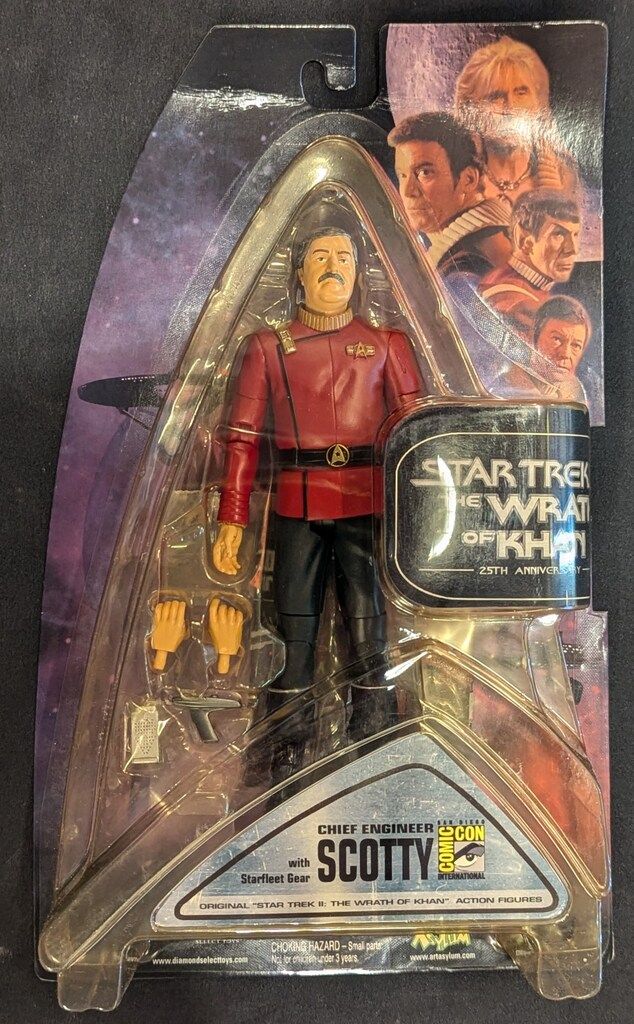 DIAMOND SELLECT TOYS 25th ANNIVERSARY CHIEF ENGINEER SCOTTY - メルカリ