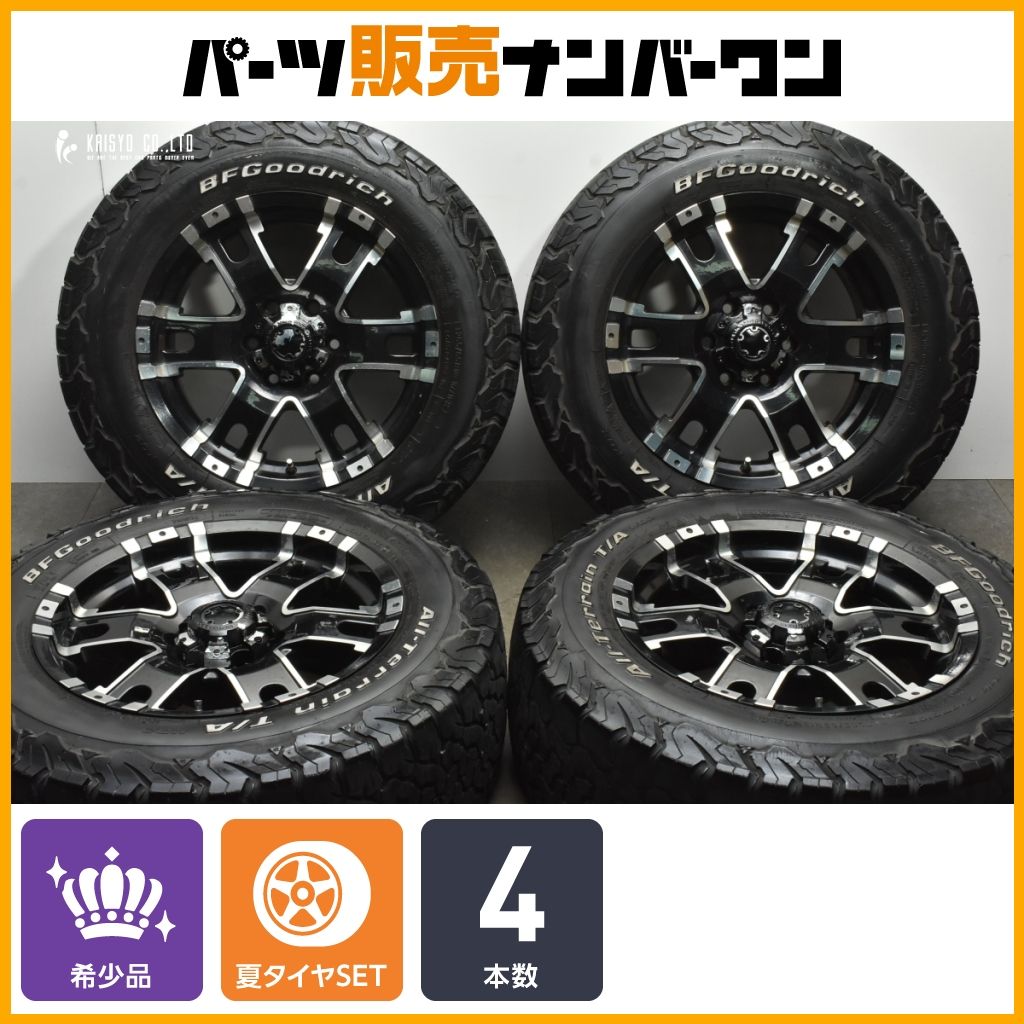 【FJクルーザーなどに】Ultra Baron ウルトラ バロン 18in 9J +12 PCD139.7 BFグッドリッチオールテレーン T ...