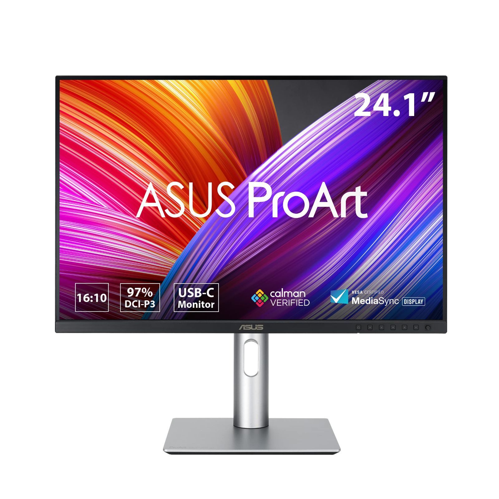 【新着商品】モニター ProArt PA248CRV 24.1インチIPS16:1無輝点97% ASUS DCI-P3USB-C PD 96W ...