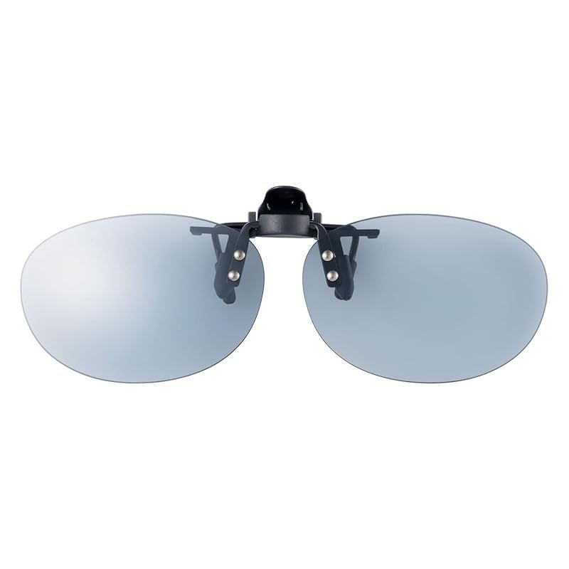 [スワンズ] スポーツ サングラス Clip On クリップオン SCP-24 LSMK 日本製 偏光レンズ 偏光ライトスモーク メガネの上からつける 1 - メルカリ