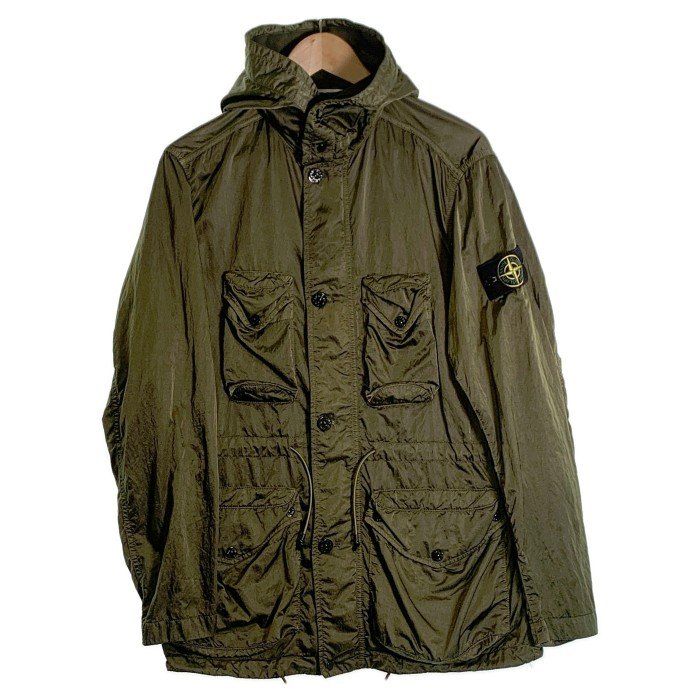STONE ISLAND ストーンアイランド 21SS Nylon Raso-TC Jacket ナイロンジャケット カーキ ...