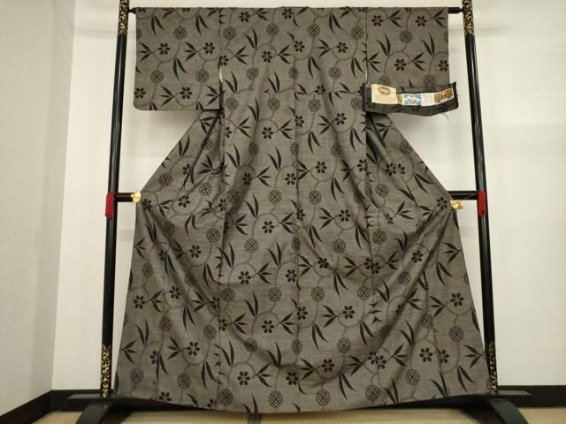 平和屋着物□極上 本場大島紬 9マルキ 泥染め 証紙付き 逸品 CYAA2757s5