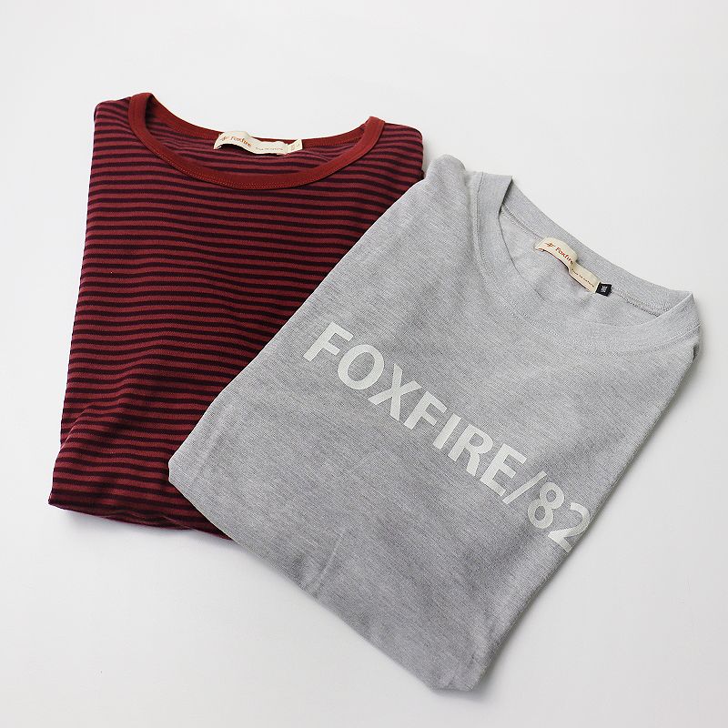 フォックスファイヤー Foxfire カットソー 2点セット L/ボルドー グレー Tシャツ 半袖 長袖 速乾 アウトドア【2400013522441】 - TRESOR メルカリ店 - メルカリ