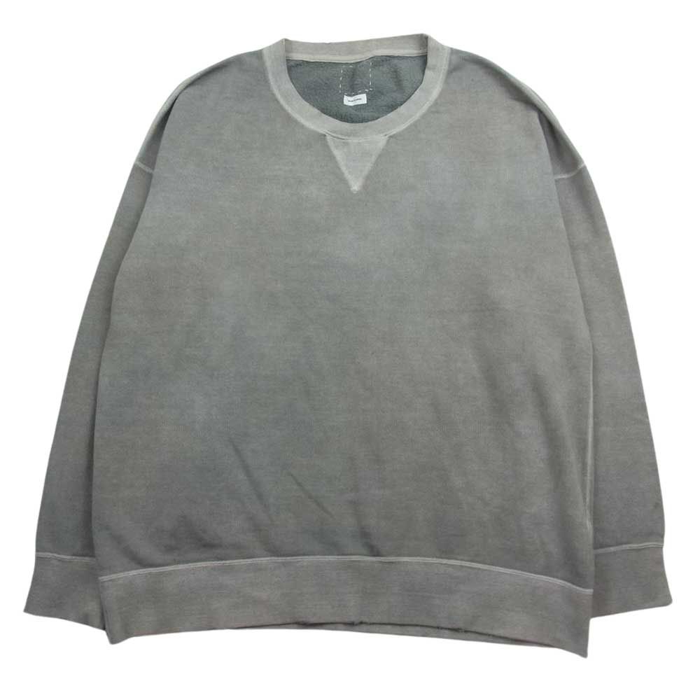VISVIM ビズビム 19AW 0119205010018 JUMBO SWEAT L/S UNEVEN DYE ジャンボ スウェット クルーネック カーキ系 2【中古】 - メルカリ