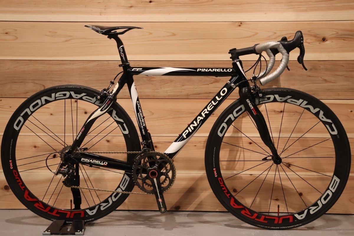ピナレロ PINARELLO ドグマ DOGMA FPX 2007モデル 500サイズ カンパニョーロ スーパーレコード 11S マグネシウム ...